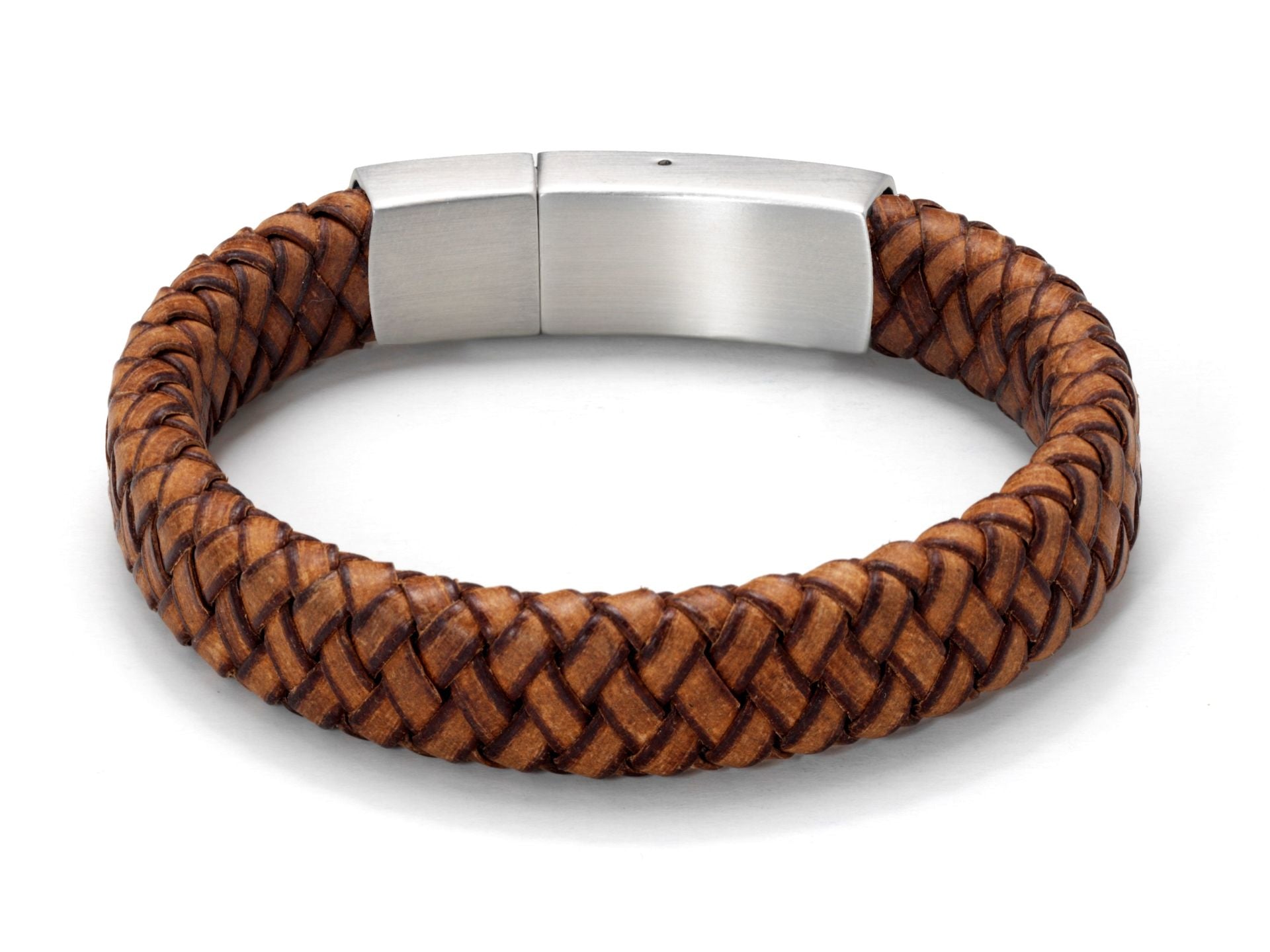 Leder geflochten braun – monessa