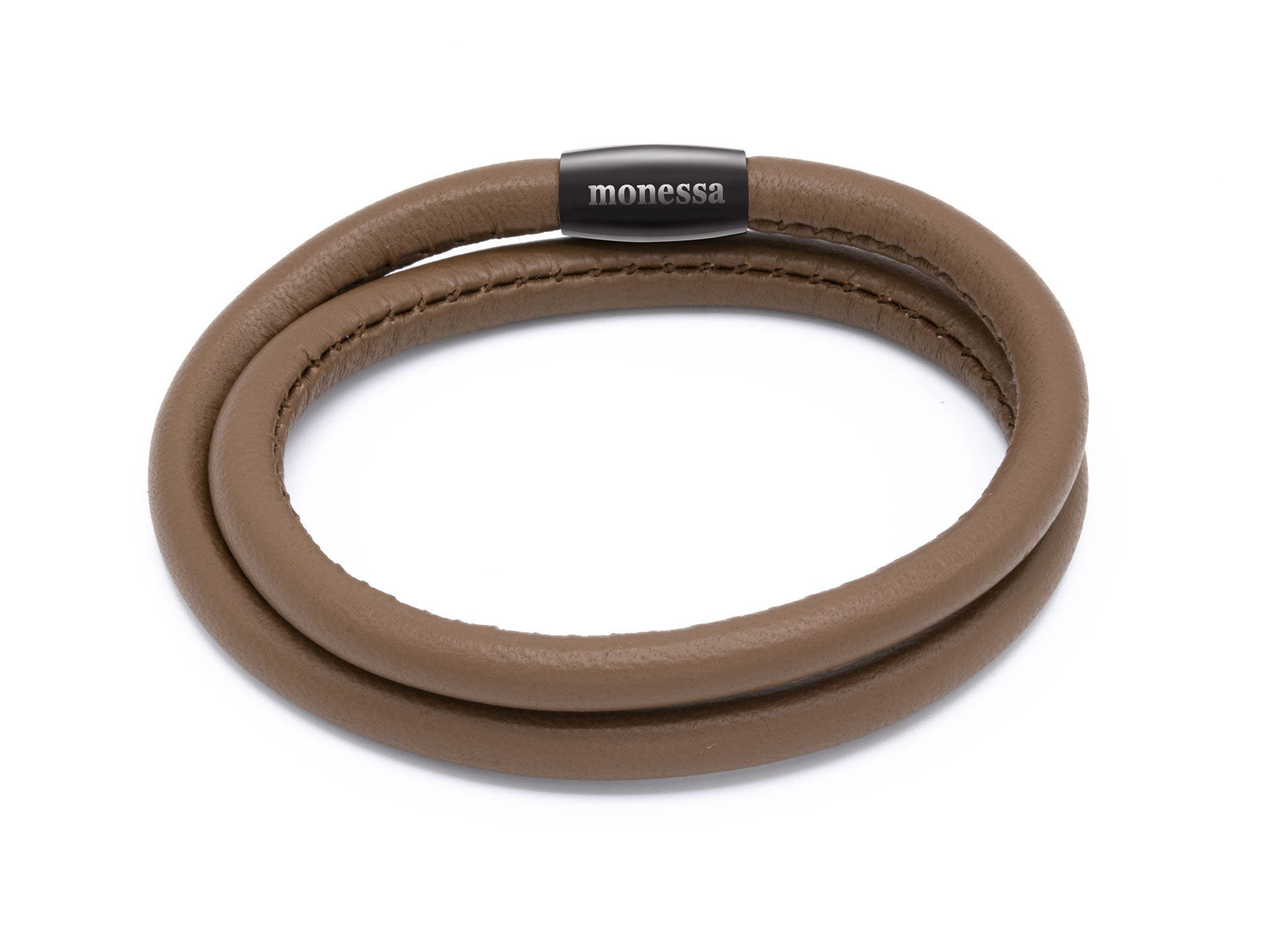 Lammnappa 2-rhg. nougat – monessa