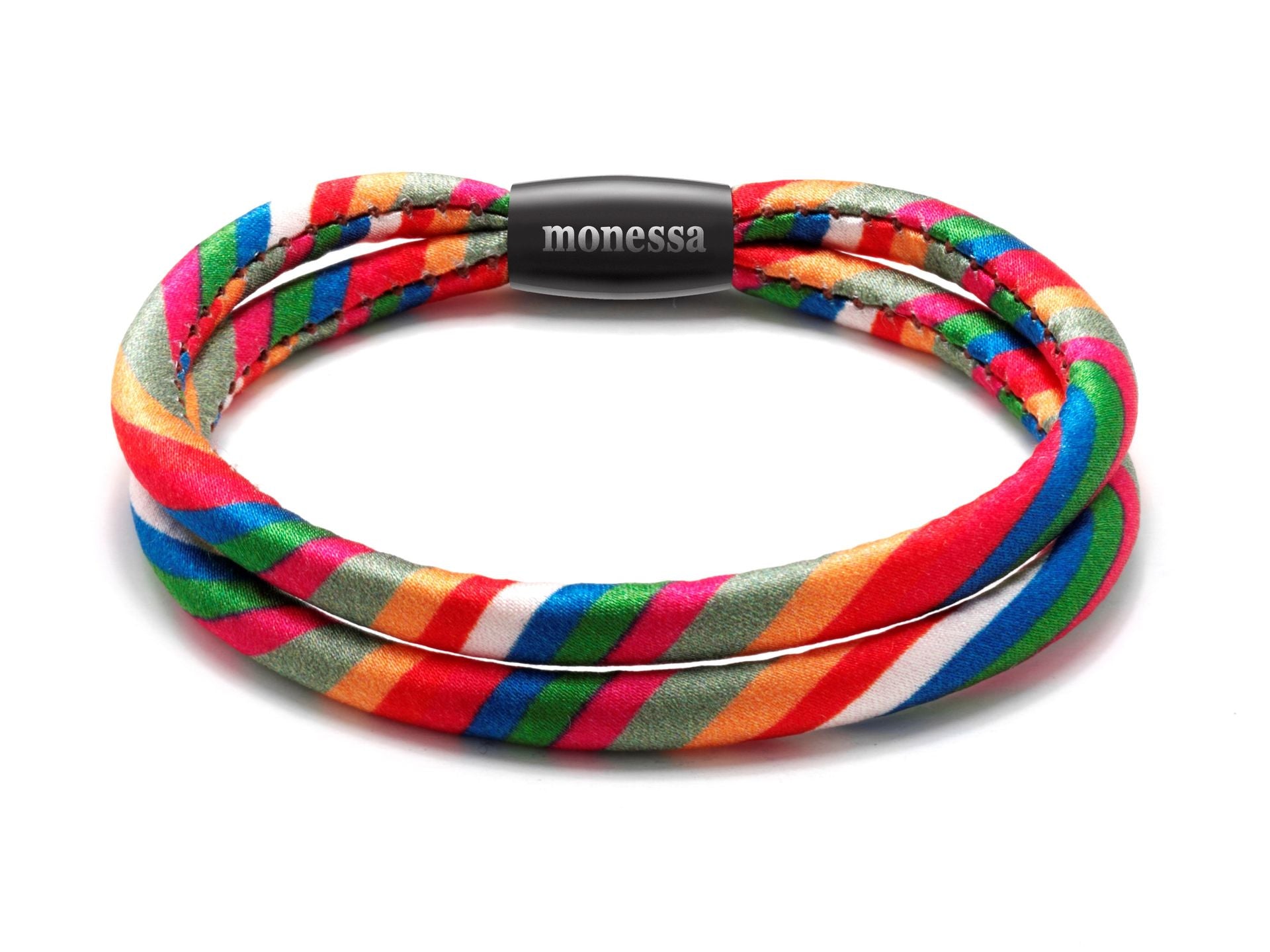 Seide bunt – monessa